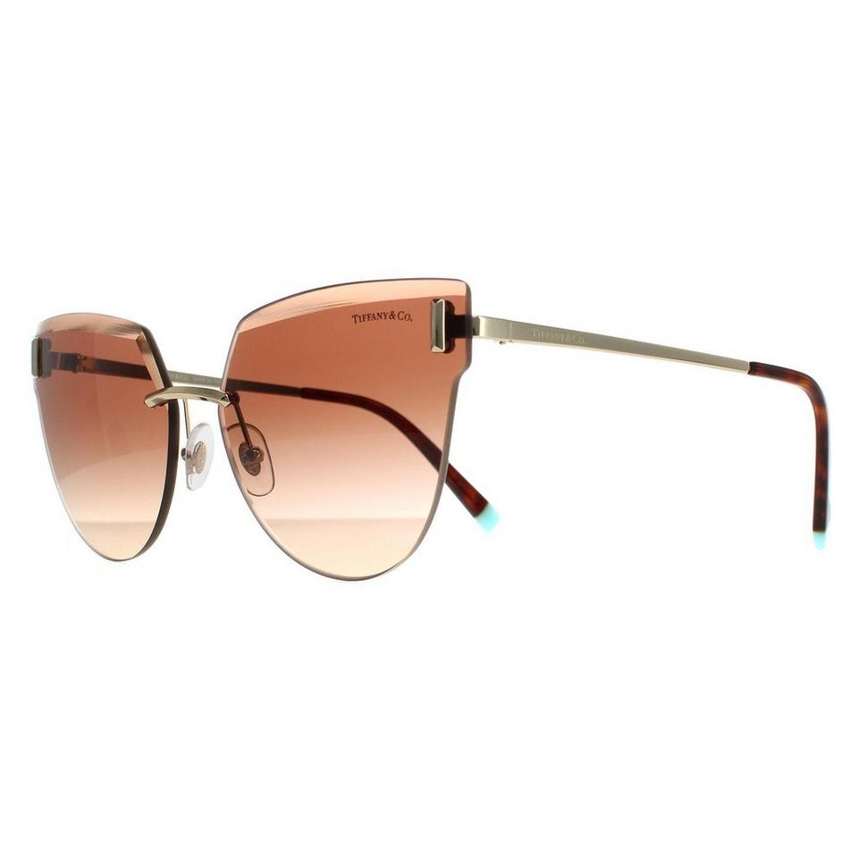 Sunglasses Cat Eye Pale Gold Brown Gradient Tf3070 Sunglasses Tiffany